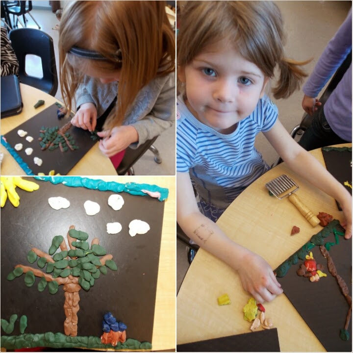 The Wonderful World of Kindergarten: Plasticine Creations