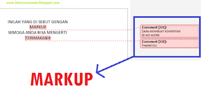 FUNGSI MARKUP PADA MICROSOFT WORD | jasatesismanajemen