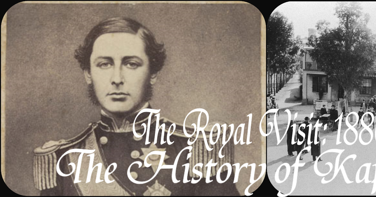 The History of Kapunda: The Kapunda Royal Visit: 1866