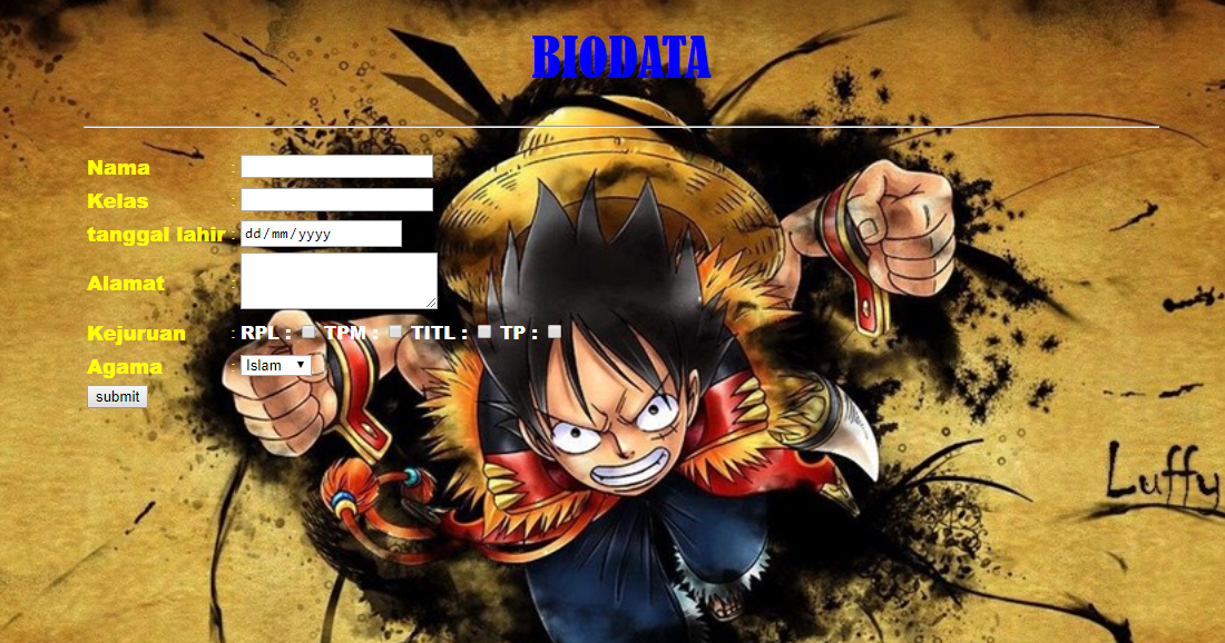 cara membuat BIODATA pada website (HTML-CSS) | TUGASGURU