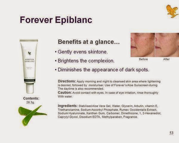 Forever living skin lightening products ~ Skin Lighter