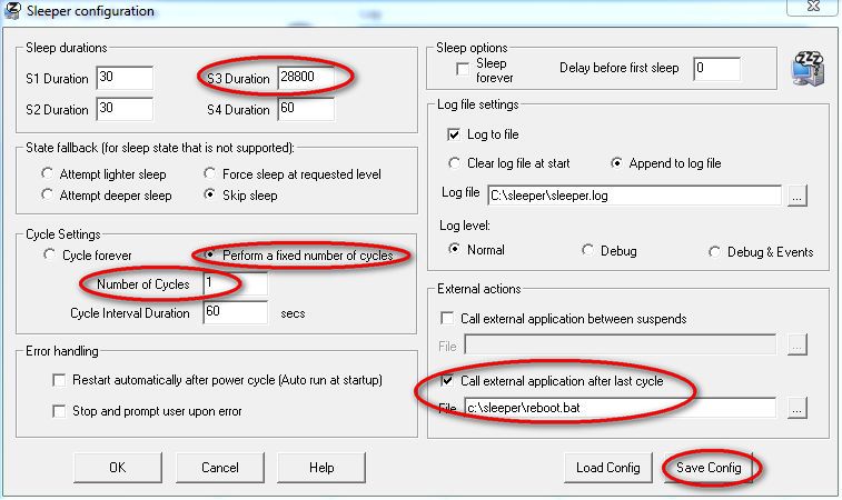 Open BT: Automatically Sleep, Wake Up and Restart