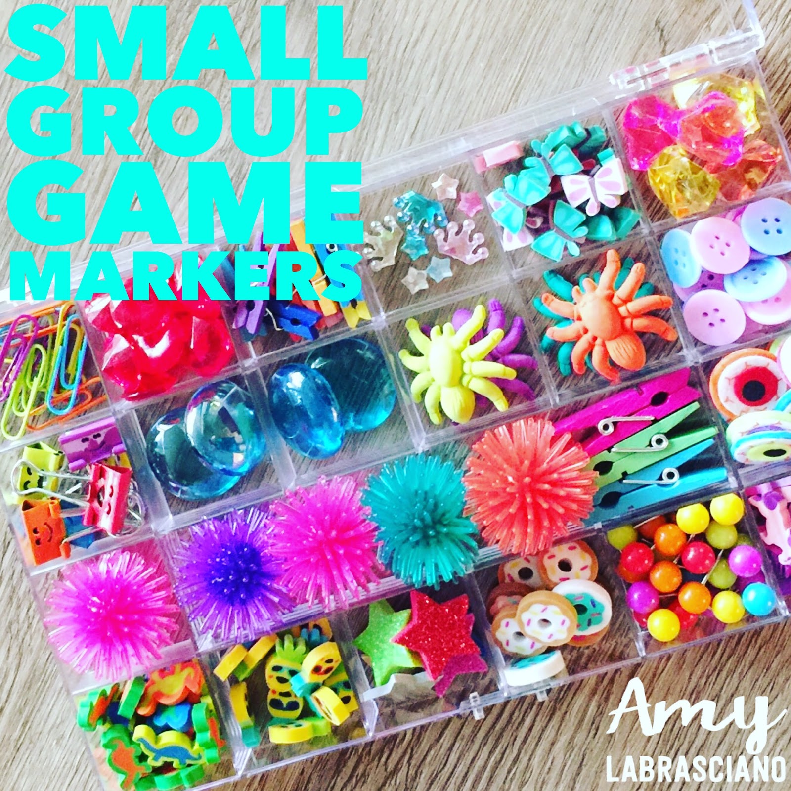 Learning Lessons With Amy Labrasciano: Small Group Game Markers