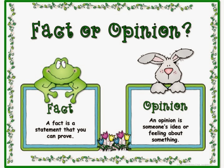 What Is A Fact And Opinion