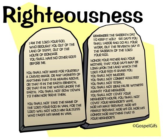 *Gospel-driven Disciples: R is for Righteousness