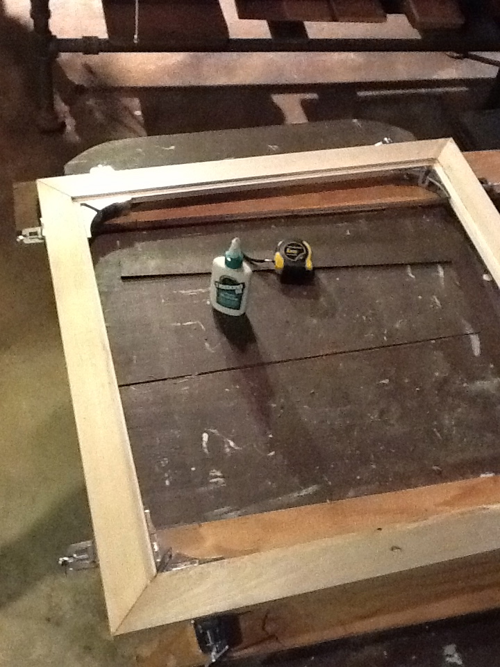 Life at Pugsley: How to make wooden window screens 5: Construction