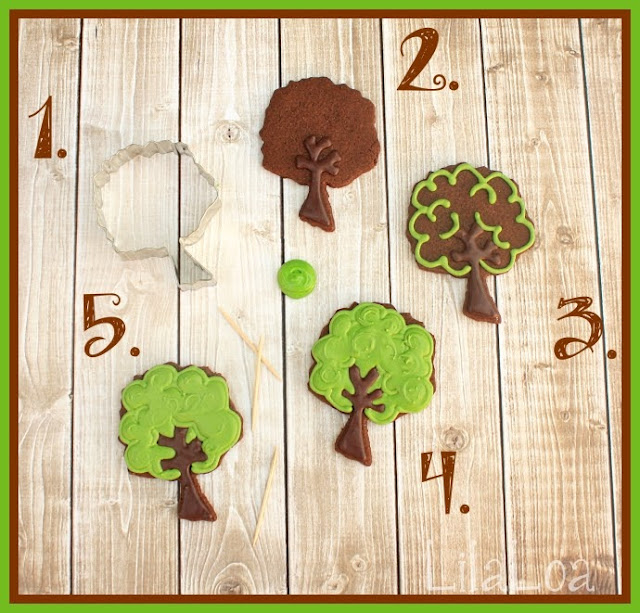 Summer Tree Cookies