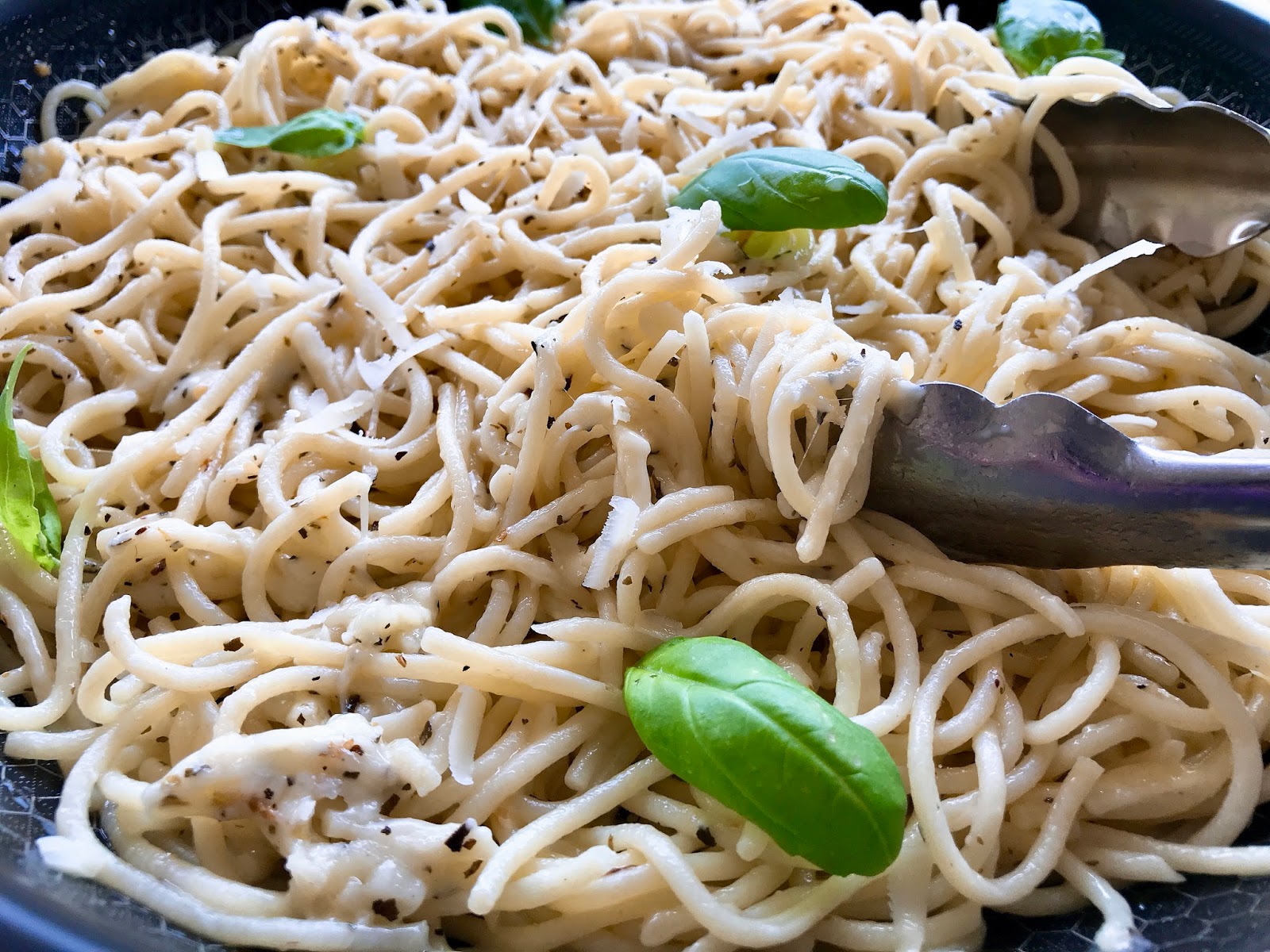 Three Cheese Spaghetti