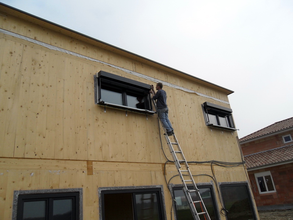 Notre maison passive au pays des 3 frontières (Lorraine): mars 2011