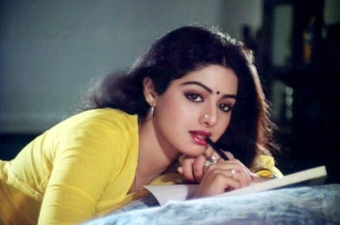 Sridevi: Gorgeous Sridevi in Naya Kadam (1984)