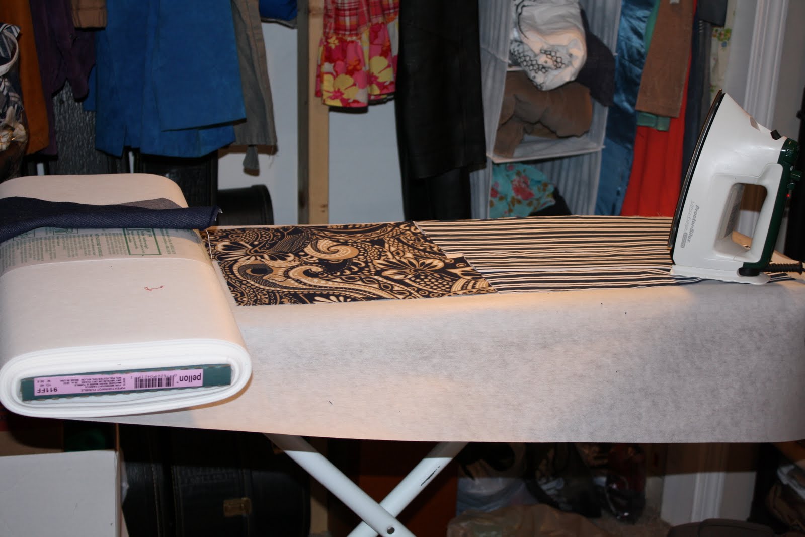 Ricochet and Away!: Fusible Interfacing and Parchment Paper