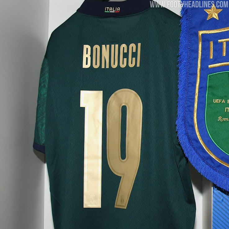 Classy Puma Italy 'Renaissance' Kit Font Revealed - Footy Headlines