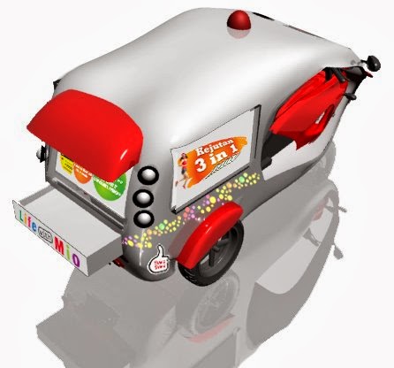 Box Motor Delivery Fiberglass: Box Motor Custom