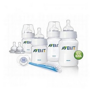 Yart onLine cLoset: set Botol susu Avent new born starter kid - diskaun 20%