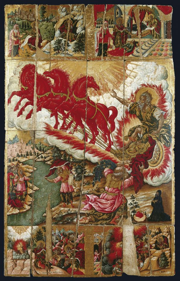 New Liturgical Movement: An Icon of the Prophet Elijah