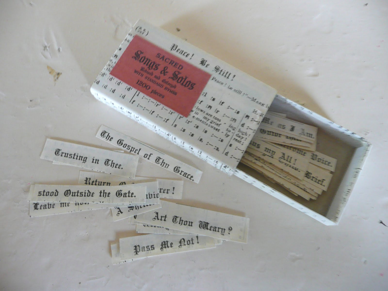 Fragments: Promise Boxes: Blessed Be The Ties That Bind