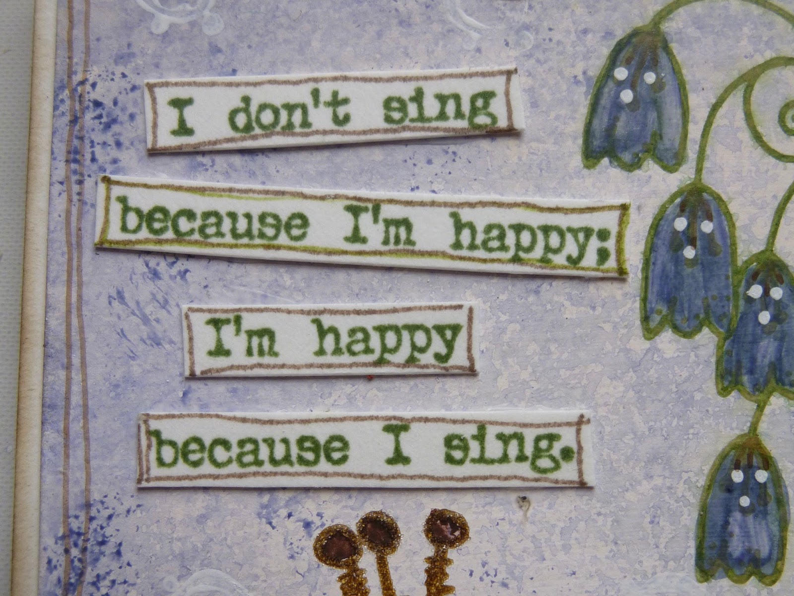 Words and Pictures: New PaperArtsy Word Stamps