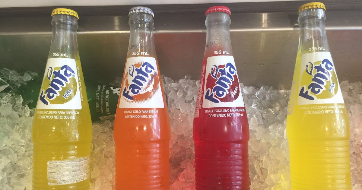 Fanta en un Mundo Fantástico: Selección de Fantas en botella de cristal ...