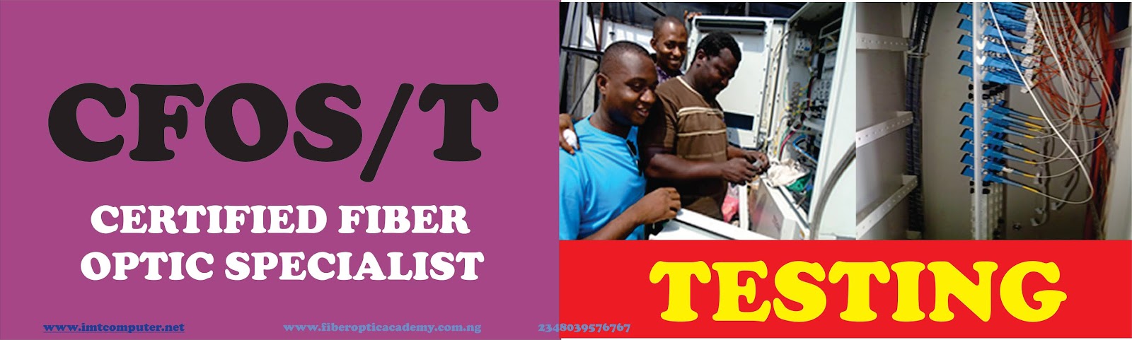 FOA CERTIFICATIONS TRAINING: CERTIFIED FIBER OPTIC SPECIALIST IN ...