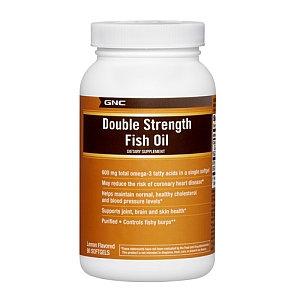 Look: GNC Double Strength Fish Body Oil