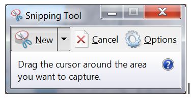 Cara Screen Capture Pada Windows 7 Dengan Snipping Tool
