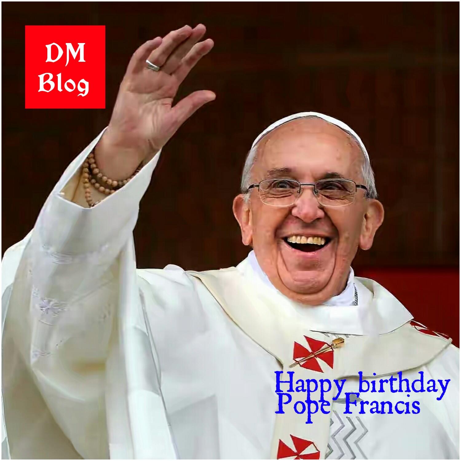 HAPPY 80TH BIRTHDAY POPE FRANCIS