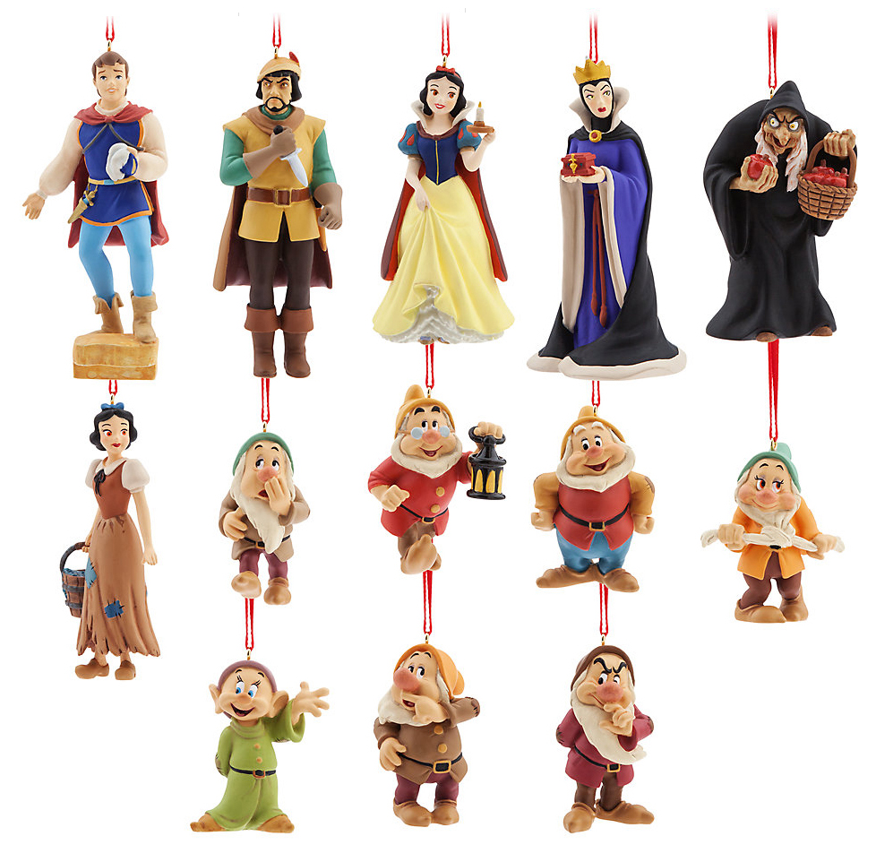 Filmic Light - Snow White Archive: 2017 "Art of Snow White" Ornament Set
