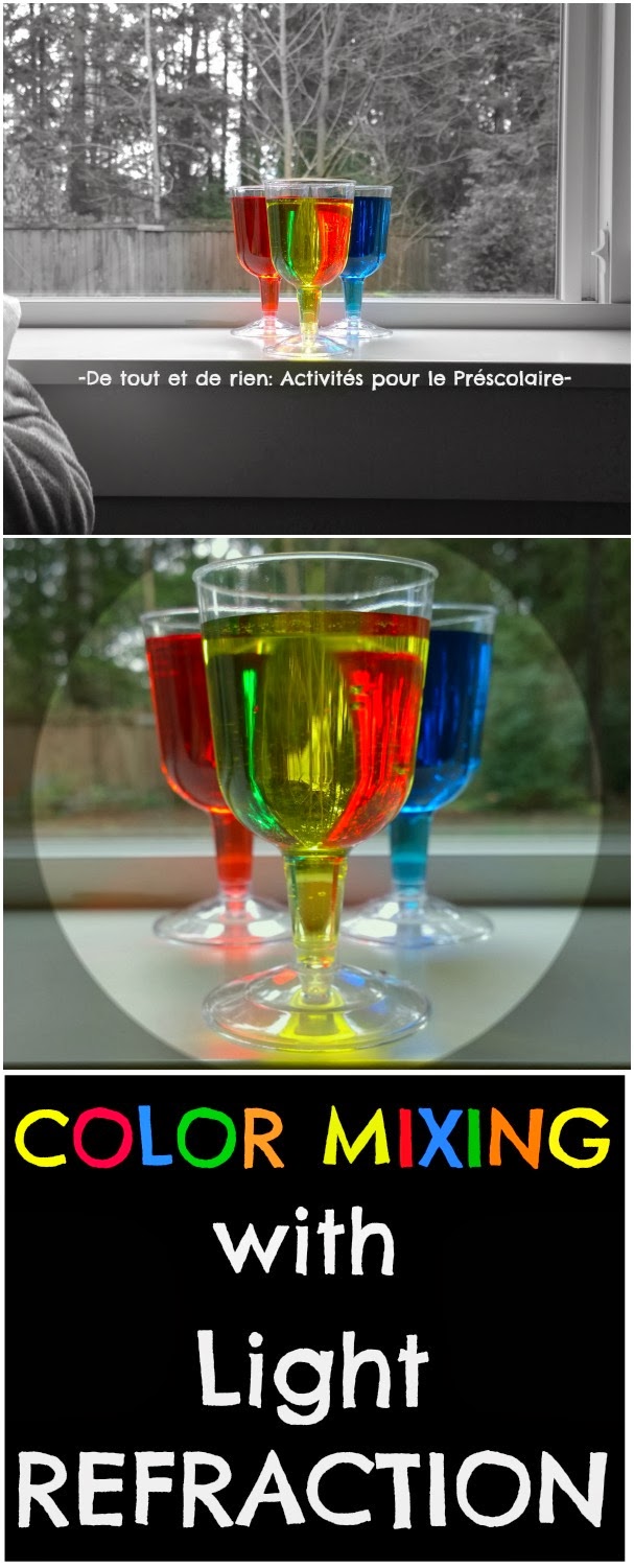 De tout et de rien: Activités pour le Préscolaire: Color mixing with ...