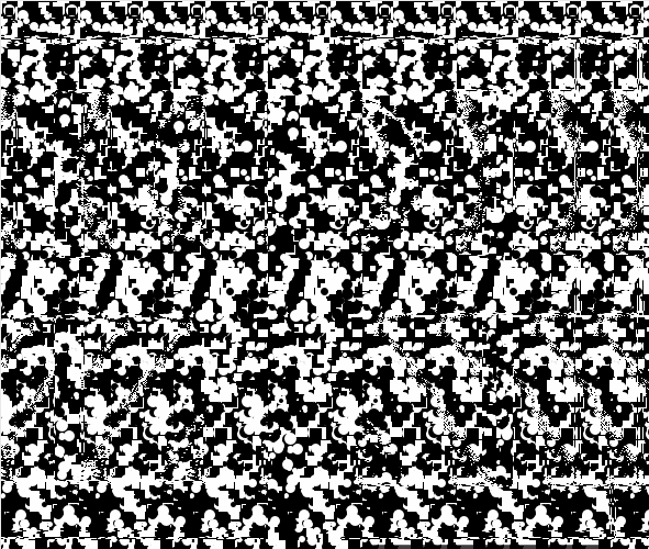 Design Practice.: STEREOGRAM FOR T-SHIRT POCKET