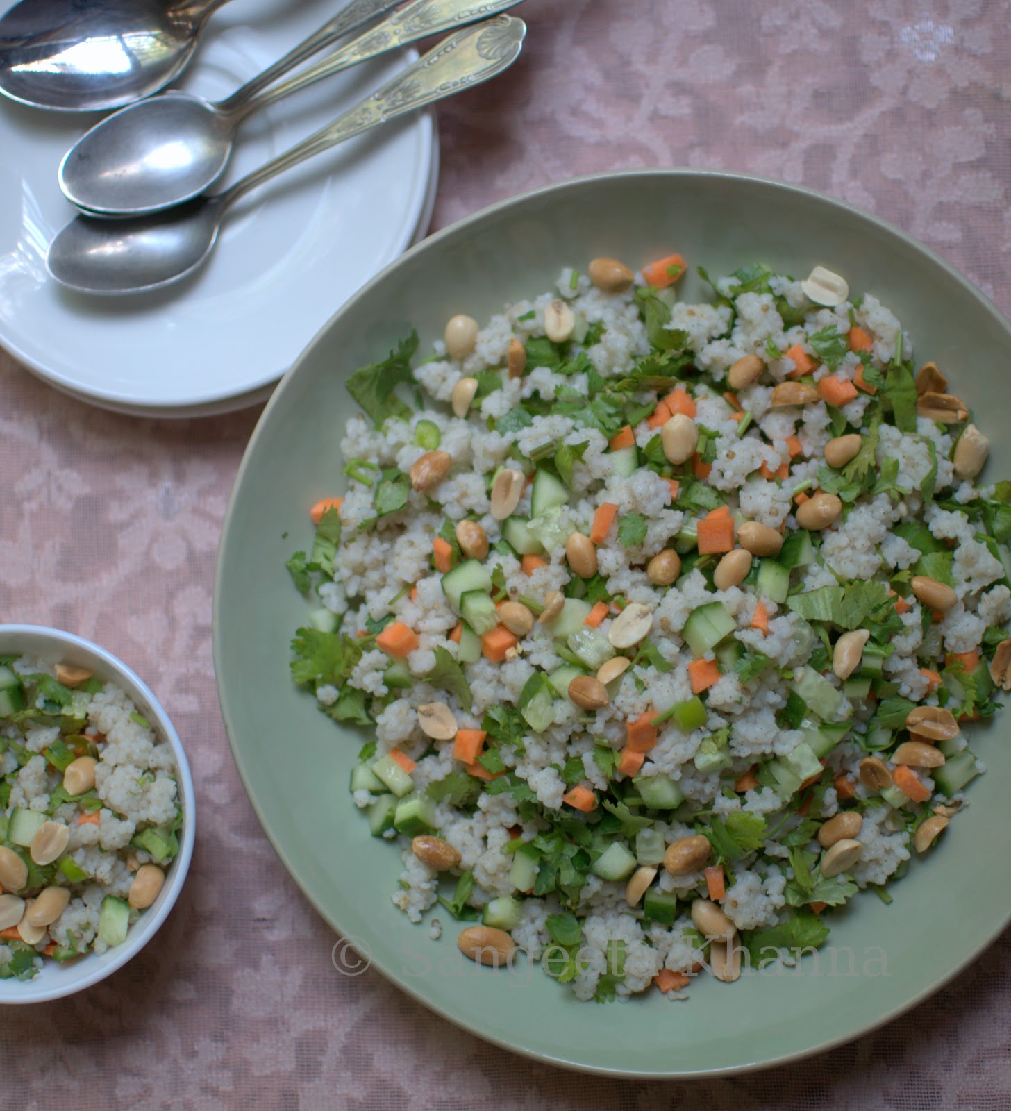 Sama ke chawal for fasting | a Tabbouleh like salad...