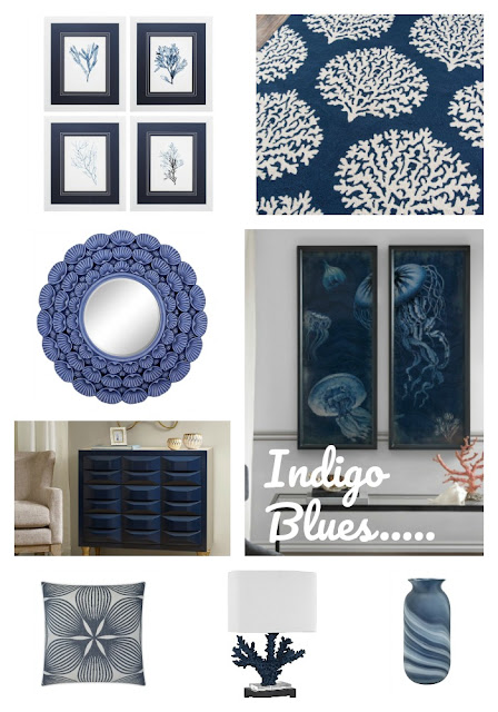 Everything Coastal: Coastal Inspired by Indigo Blue
