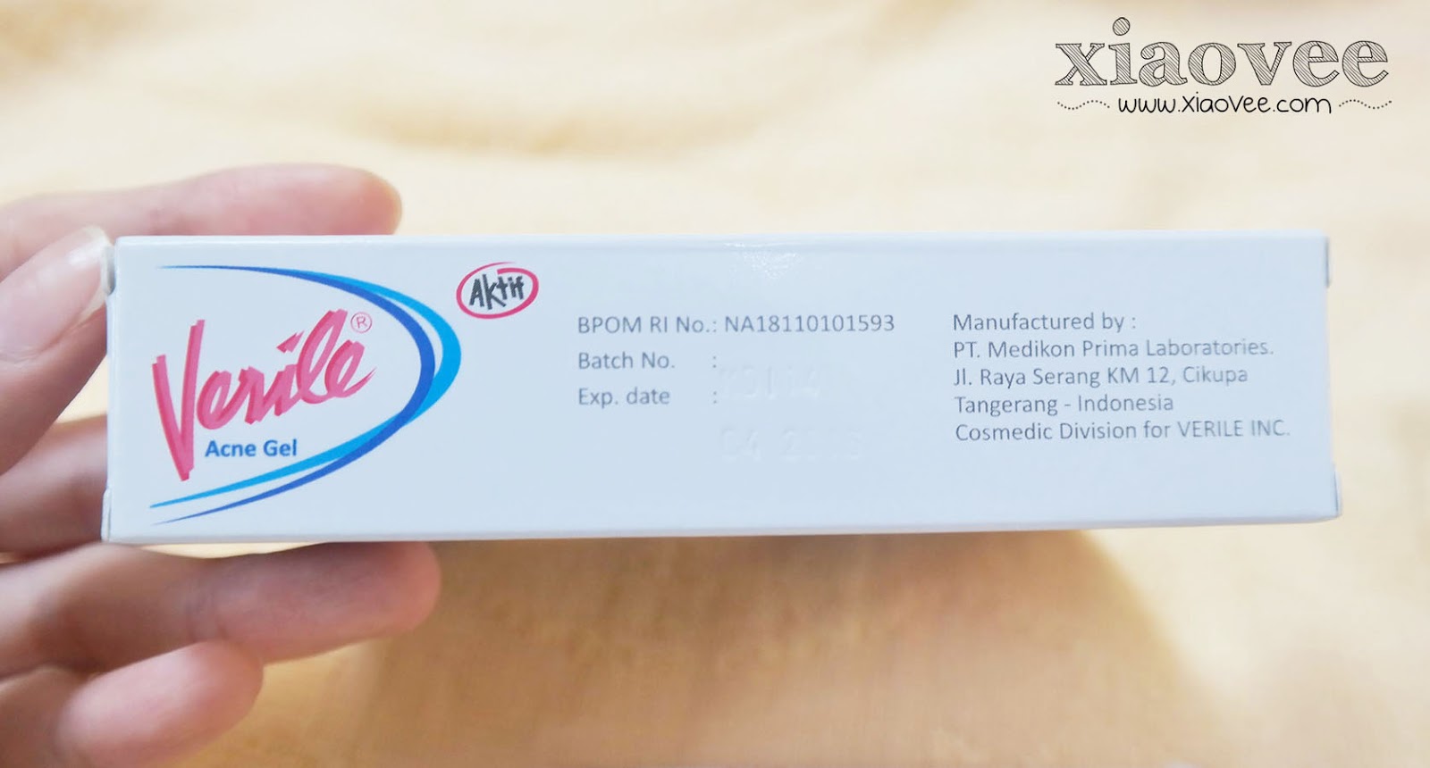 Xiao Vee: Indonesian Beauty Blogger: Verile Acne Gel [review]
