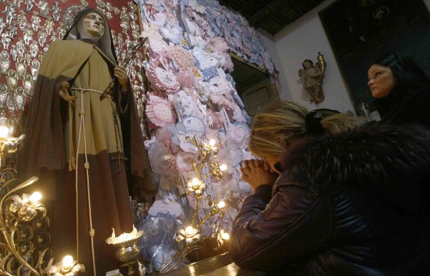 La Gioia del Vangelo: LA SANTA DEI QUARTIERI SPAGNOLI, S. MARIA ...