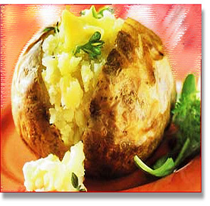 the Big World Blog: Perfect Microwave Jacket Potato Recipe