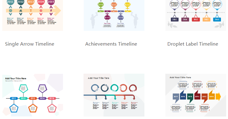 Free Editable Timeline Templates