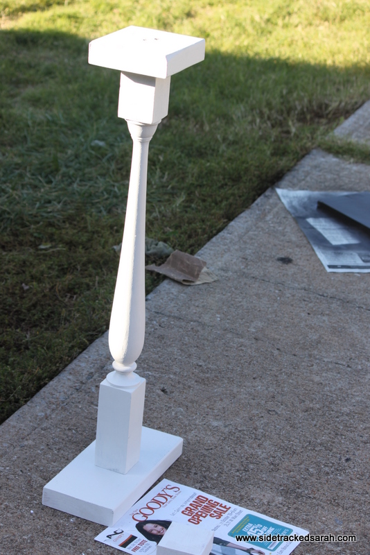 DIY Spindle Sign Holder - DIY Show Off ™ - DIY Decorating and Home ...