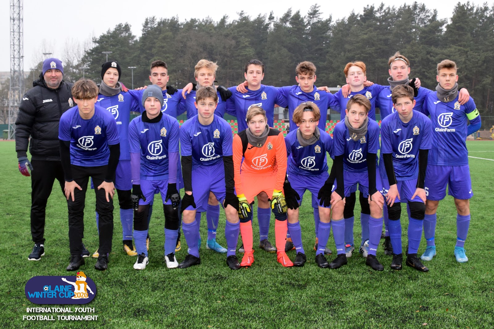 OLAINE WINTER CUP: Komandas