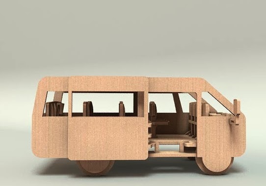 Alejandra Vargas: MDF Scale Models