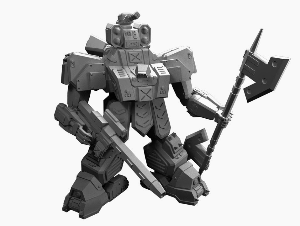 Tabletop Fix: Dream Pod 9 - Scimitar Gear Strider Preview
