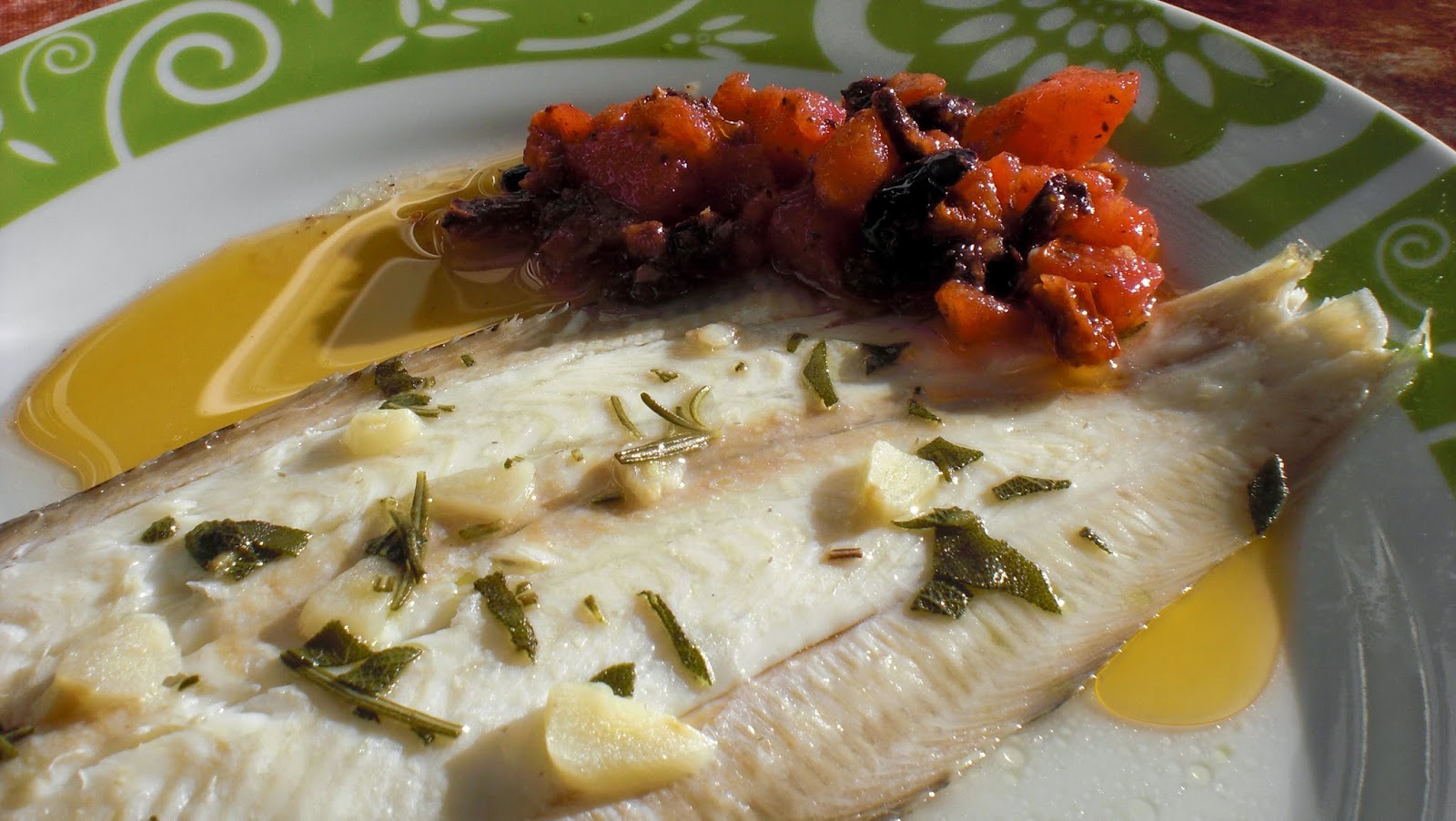 El bloc de la mami: papillote de llenguado amb herbes