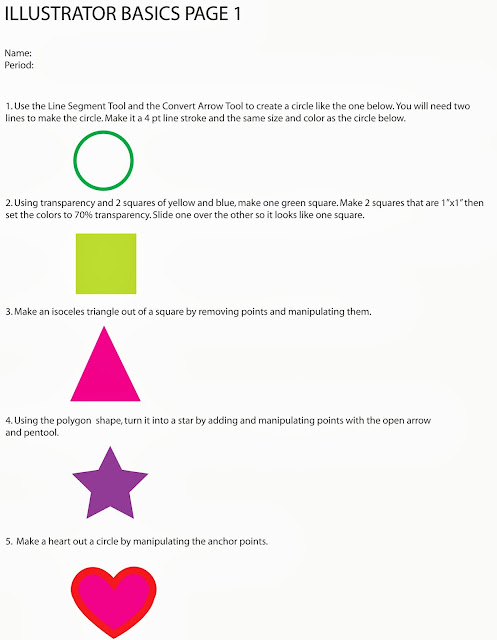 Graphic Design Blog: Illustrator Basic Practice Second Try