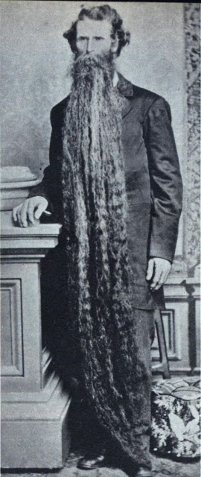 16 Awesome Pictures of Long Beards in the Past That You Have Rarely ...