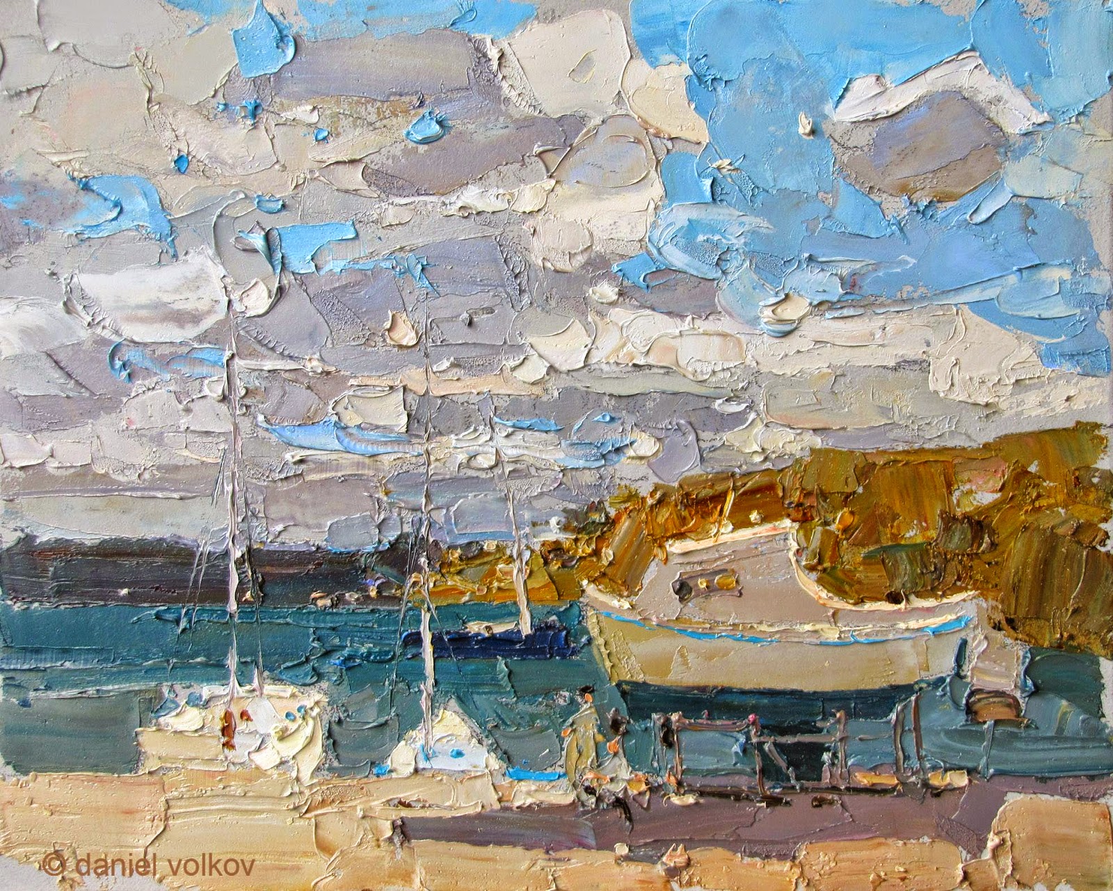 Daniil Volkov, 1974 | Abstract Plein Air painter | Tutt'Art@ | Pittura ...
