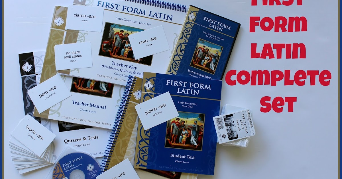 Home Sweet Life: First Form Latin Complete Set from Memoria Press ~ A ...