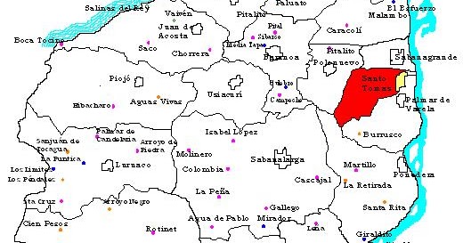 SANTO TOMÁS – ATLÁNTICO : GEOGRAFÍA