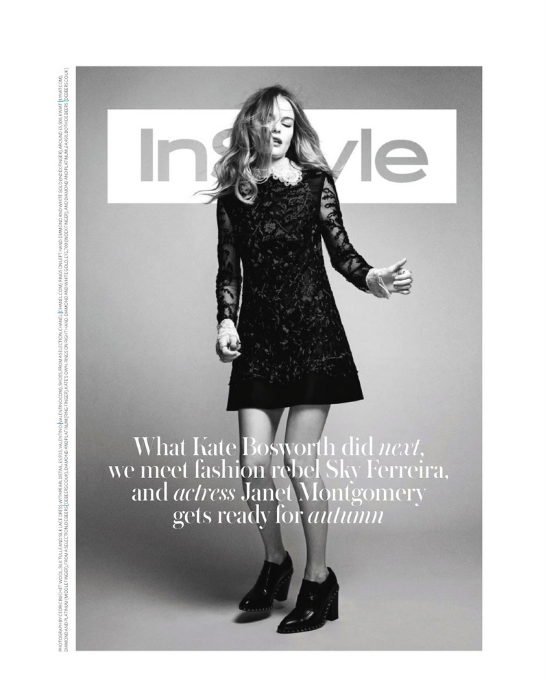 Kate Bosworth Magazine Photoshoot For InStyle UK Magazine September ...