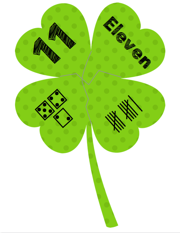 Lucky Numbers Shamrock Puzzles! - Apple-y Ever After