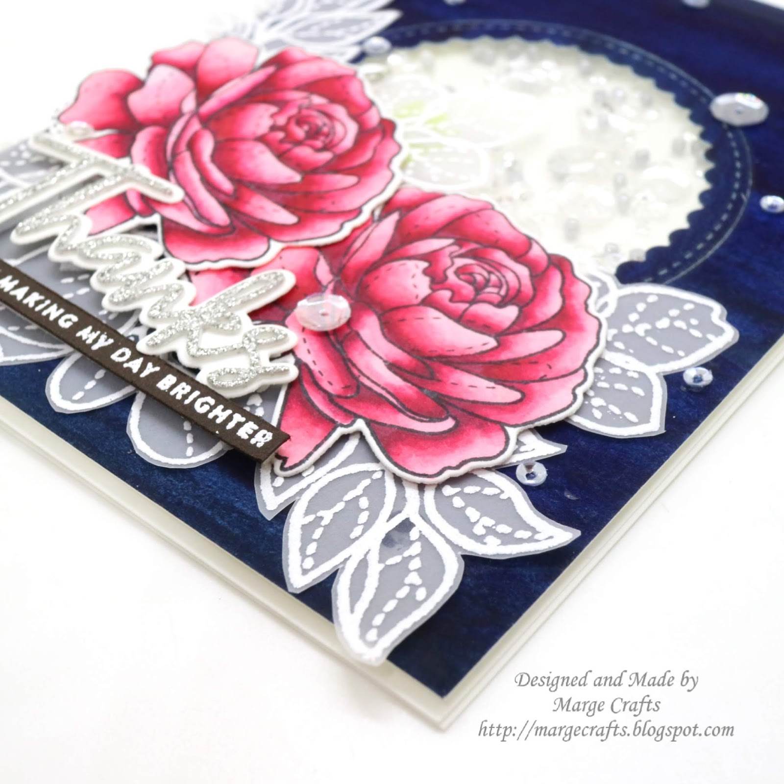 Marge Crafts: Simon Says Stamp Wednesday Challenge : Red, White and/or Blue