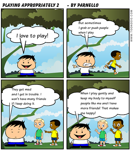 The Lower Elementary Cottage: A Mess of a Day! And a Social Skills Cartoon!