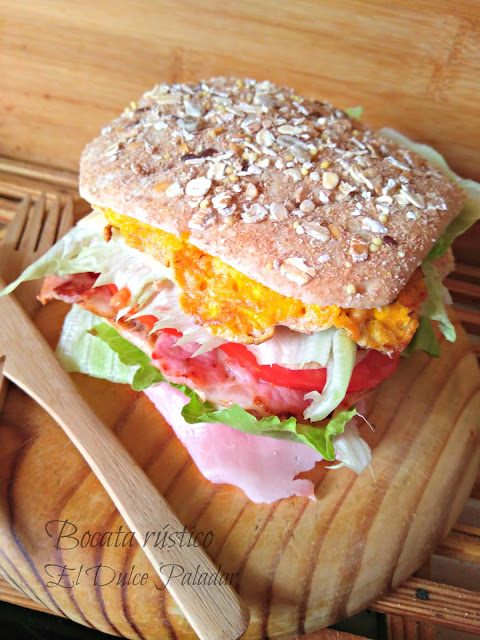 Bocata rústico - El dulce paladar